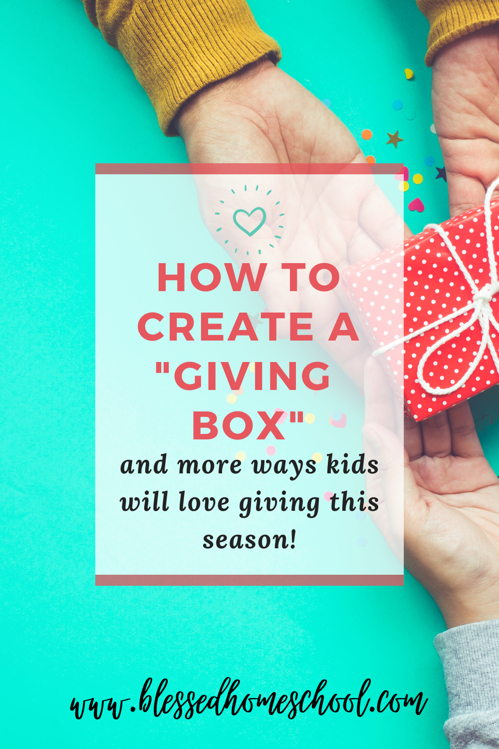 "The Giving Box" and Other Ways Your Can Donate With Your Kids