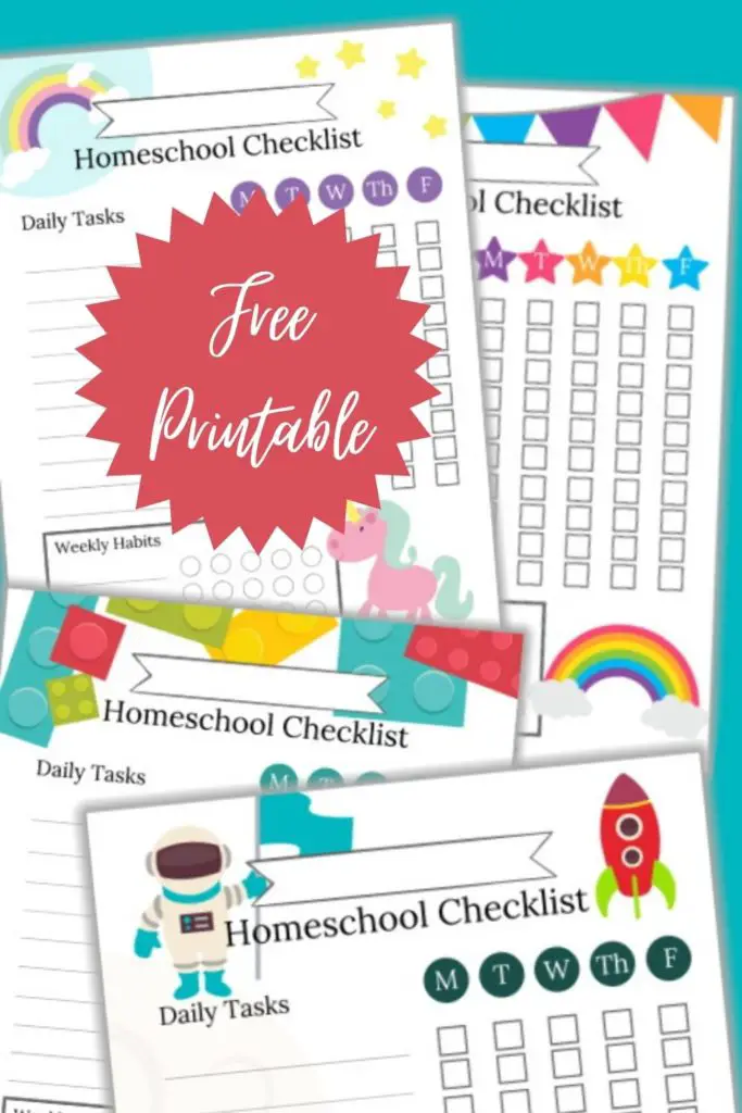 Homeschooling Checklist + FREE Printable for Your Kids