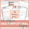 Printable Devotional Journal - Blessed Homeschool