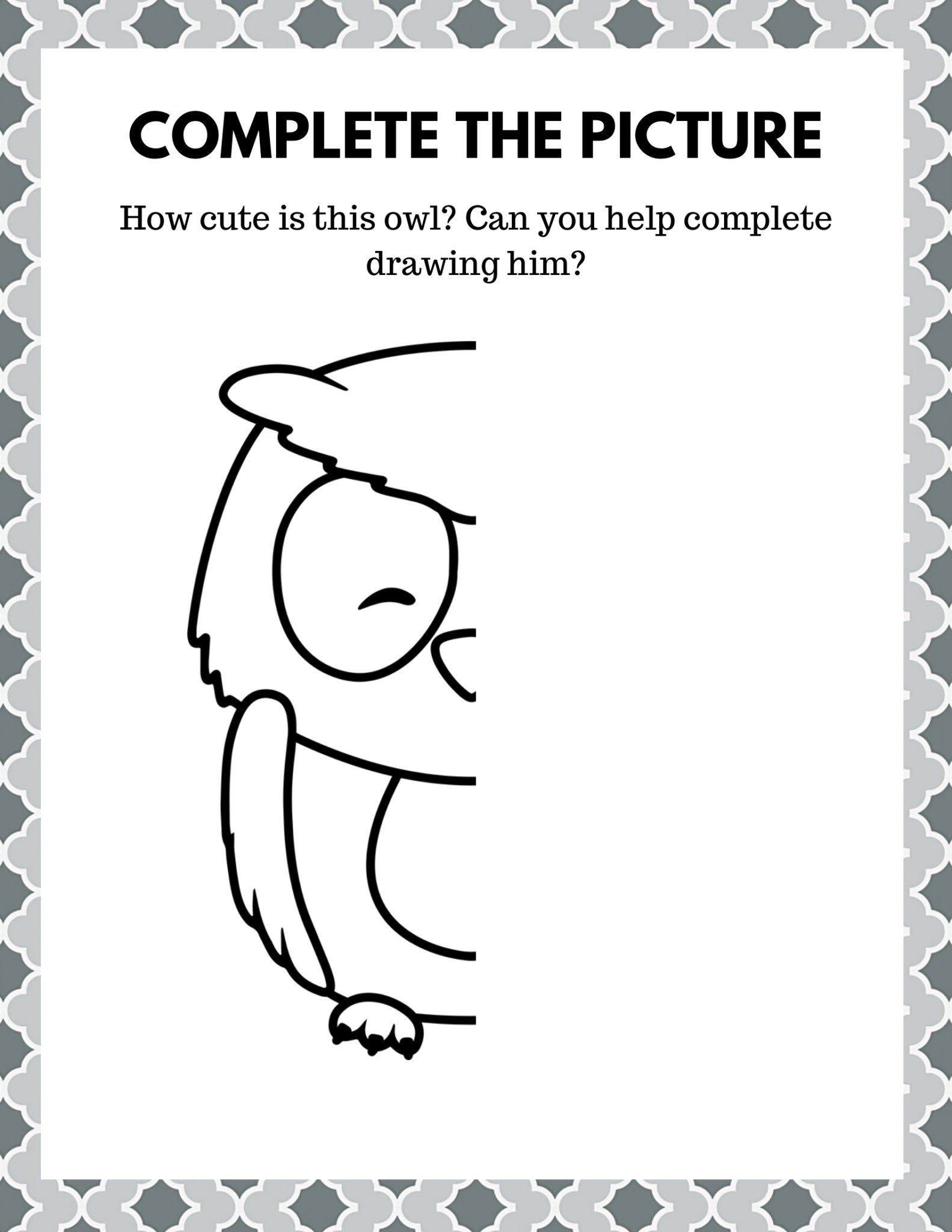 Visual Perception Activity Pack - Blessed Homeschool