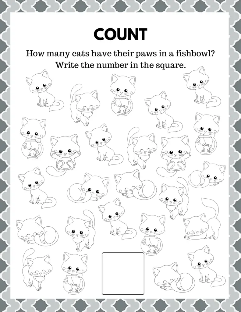 Visual Perception Activity Pack - Blessed Homeschool