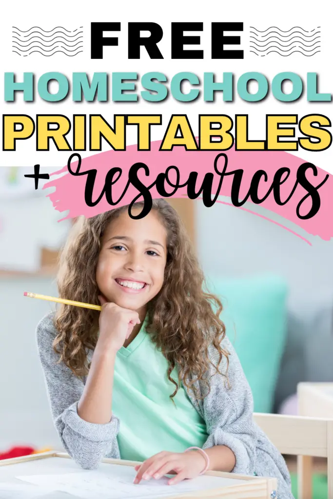Free Homeschool Printables and Resources - Blessed Homeschool