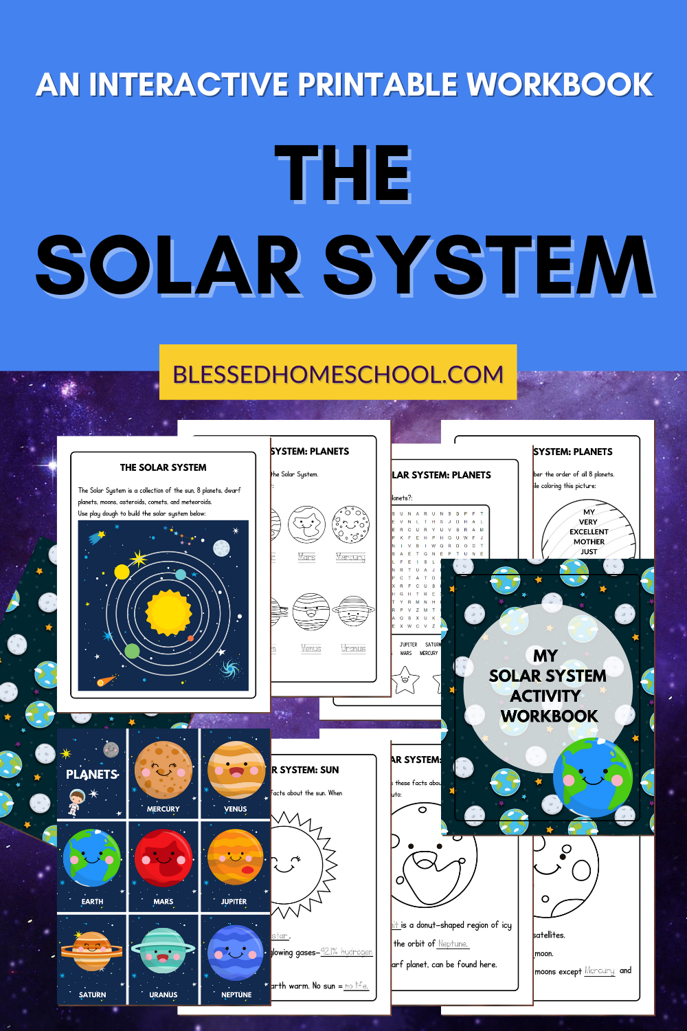 Free Printable Solar System Activity Pack Printables