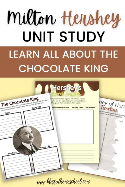 Milton Hershey: A Homeschool Unit Study on the Candy King - Blessed ...
