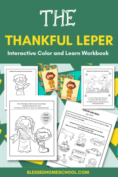 Bible Learning Made Fun: The Ten Lepers Workbook