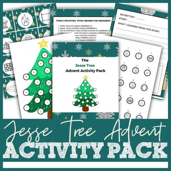 Jesse Tree Advent Activity and Family Devotional
