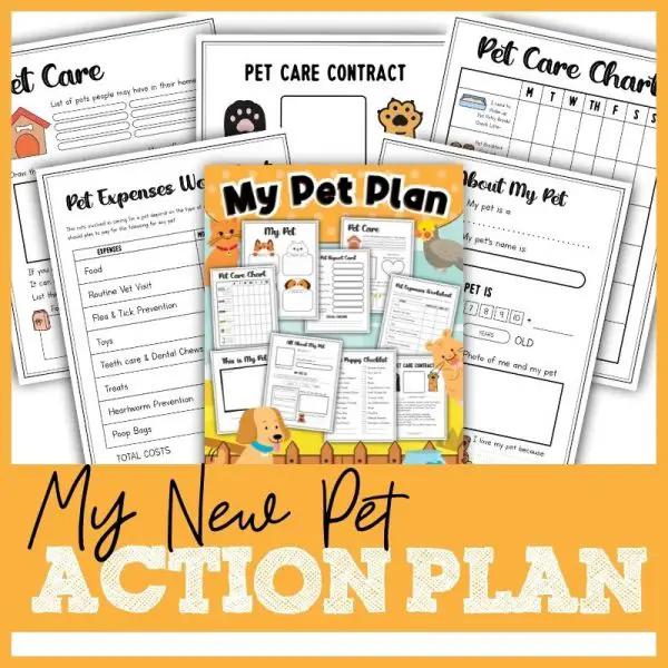 My New Pet Plan: Helping Kids Plan for a New Pet