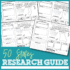 50 States Worksheets: Research and Learn the 50 States