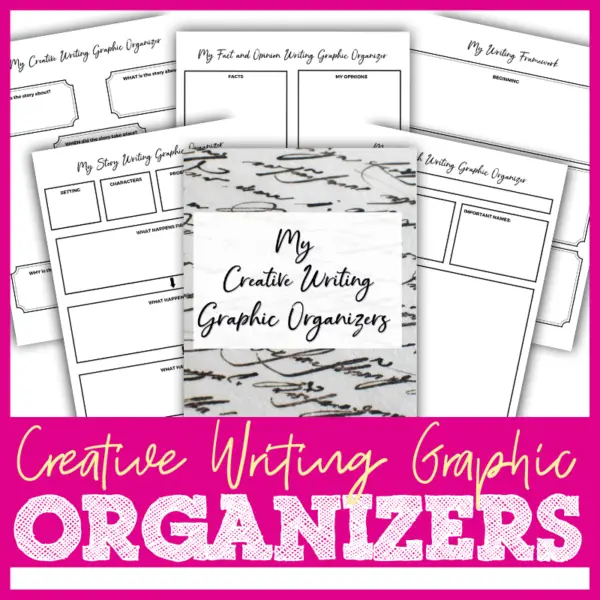 Creative Writing Graphic Organizers {FREE Printable Pack!}