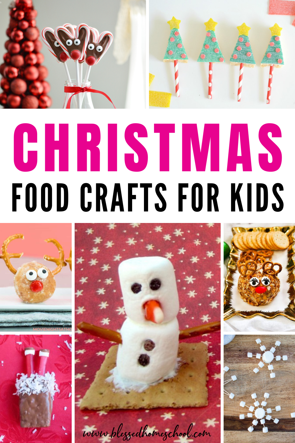 Fun and Simple Christmas Food Crafts for Kids
