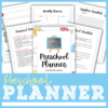 FREE Homeschool Preschool Planner Printable