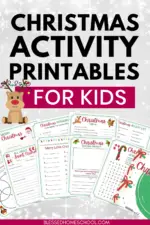 FREE Christmas Activity Booklet Printable for Kids