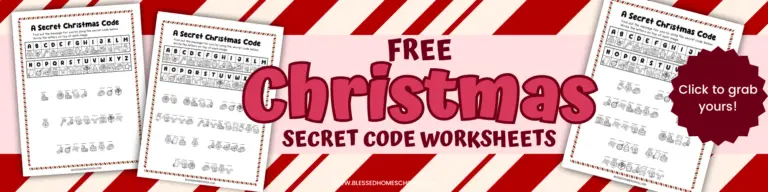 Free Secret Christmas Code Printable for Your Kids
