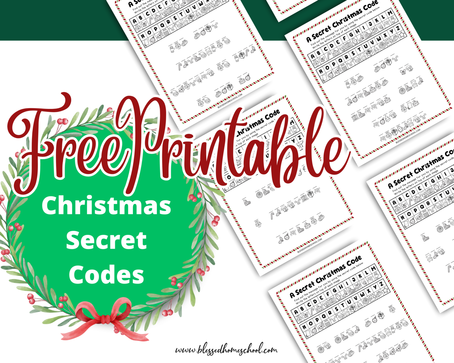 Free Secret Christmas Code Printable for Your Kids