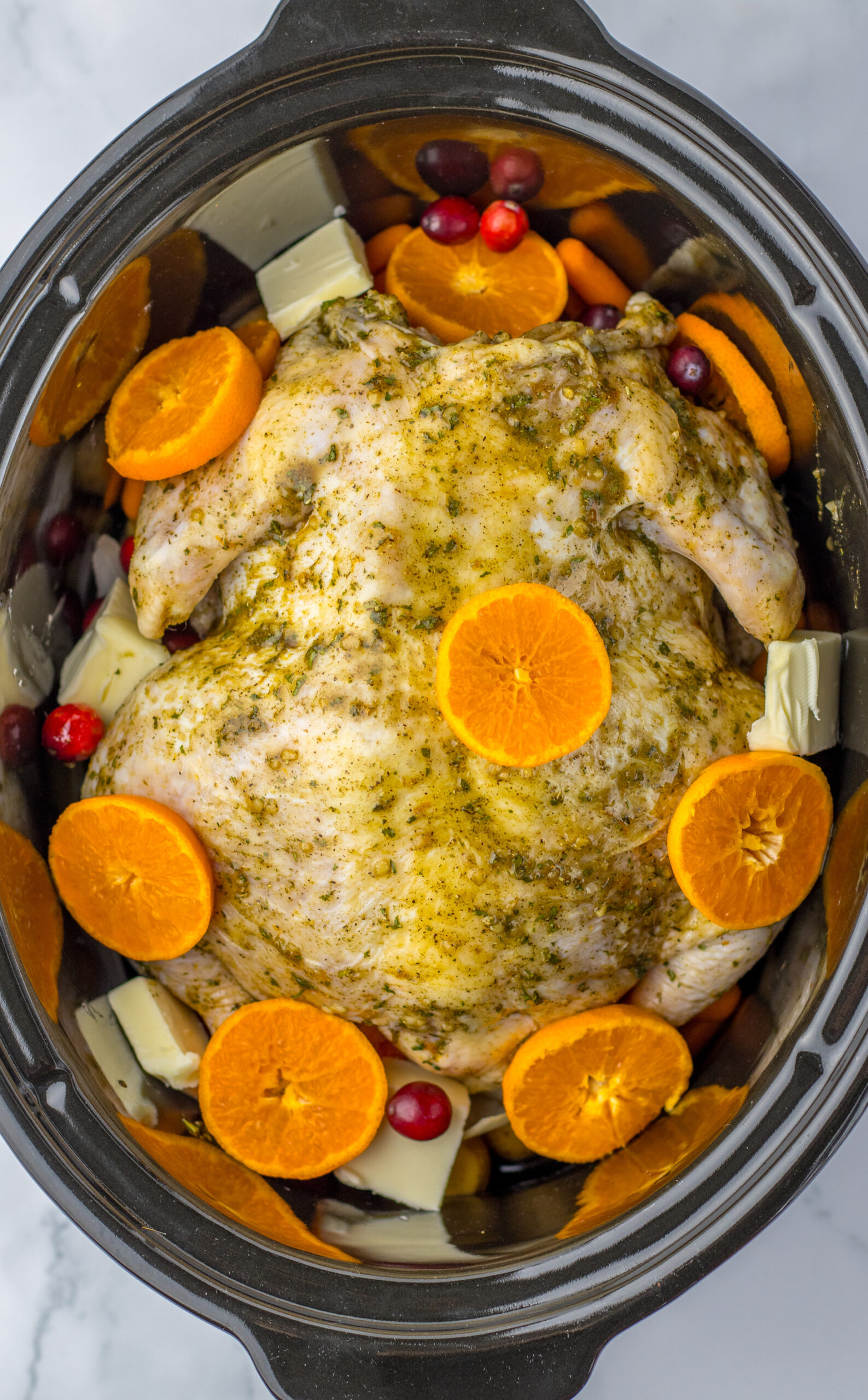 Slow Cooker Christmas Chicken Recipe {Best Holiday Recipe!}