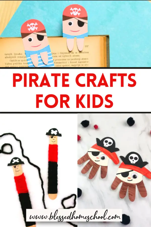 12 Pirate Crafts for Kids {Easy and Fun to Make!}