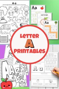 Free Letter A Printable Worksheets and Activities