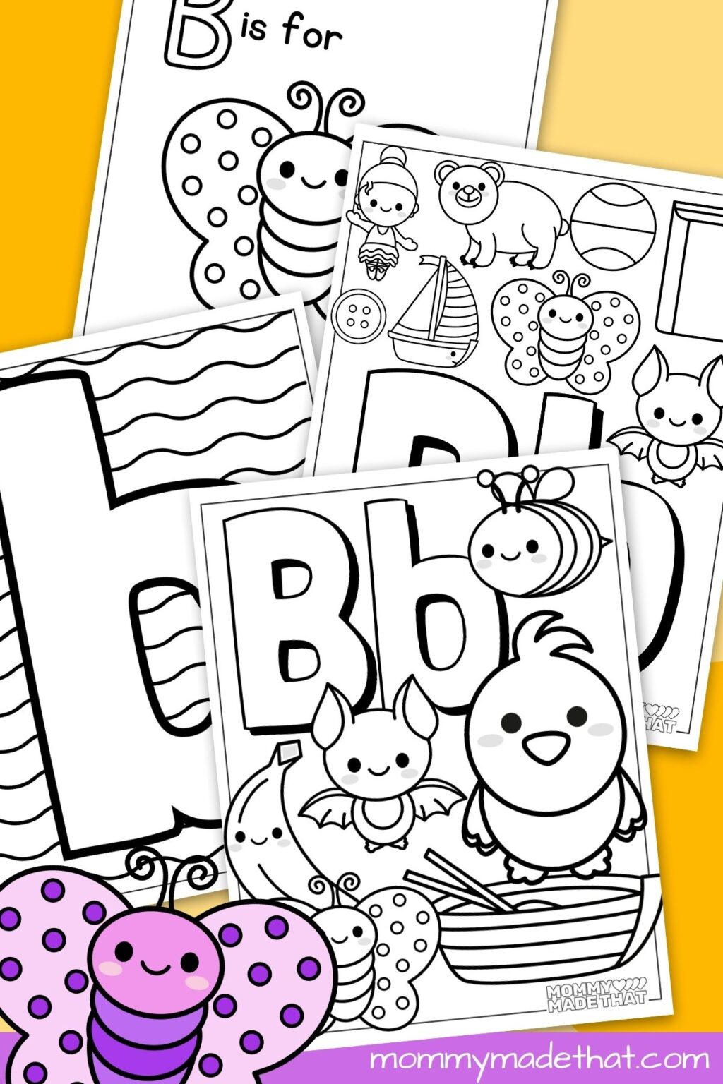 Letter B Printables: Best Free Worksheets and Coloring Pages
